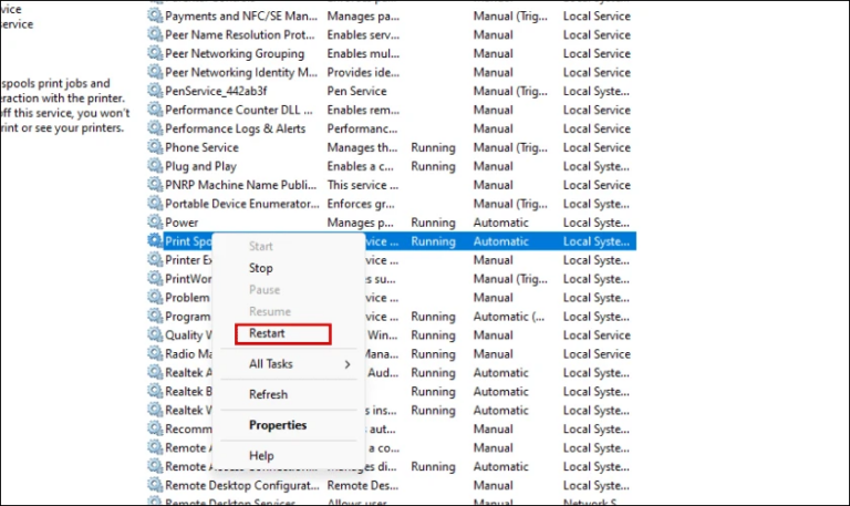Tổng Hợp 6 Cách Sửa Lỗi 0x0000011b Kết Nối Máy In Qua Mạng