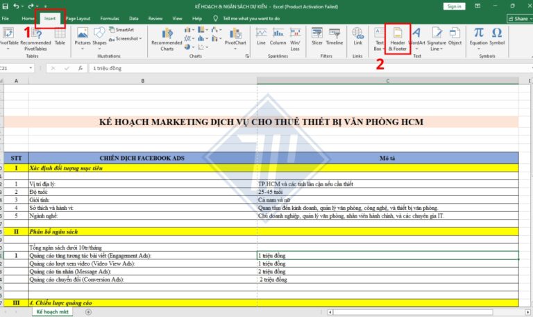 Hướng Dẫn Chi Tiết Chèn Watermark Trong Word, Excel Và PDF