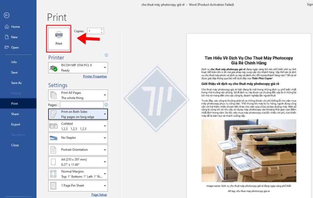 Flip On Short Edge Là Gì? Hướng Dẫn In 2 Mặt Đúng Chuẩn