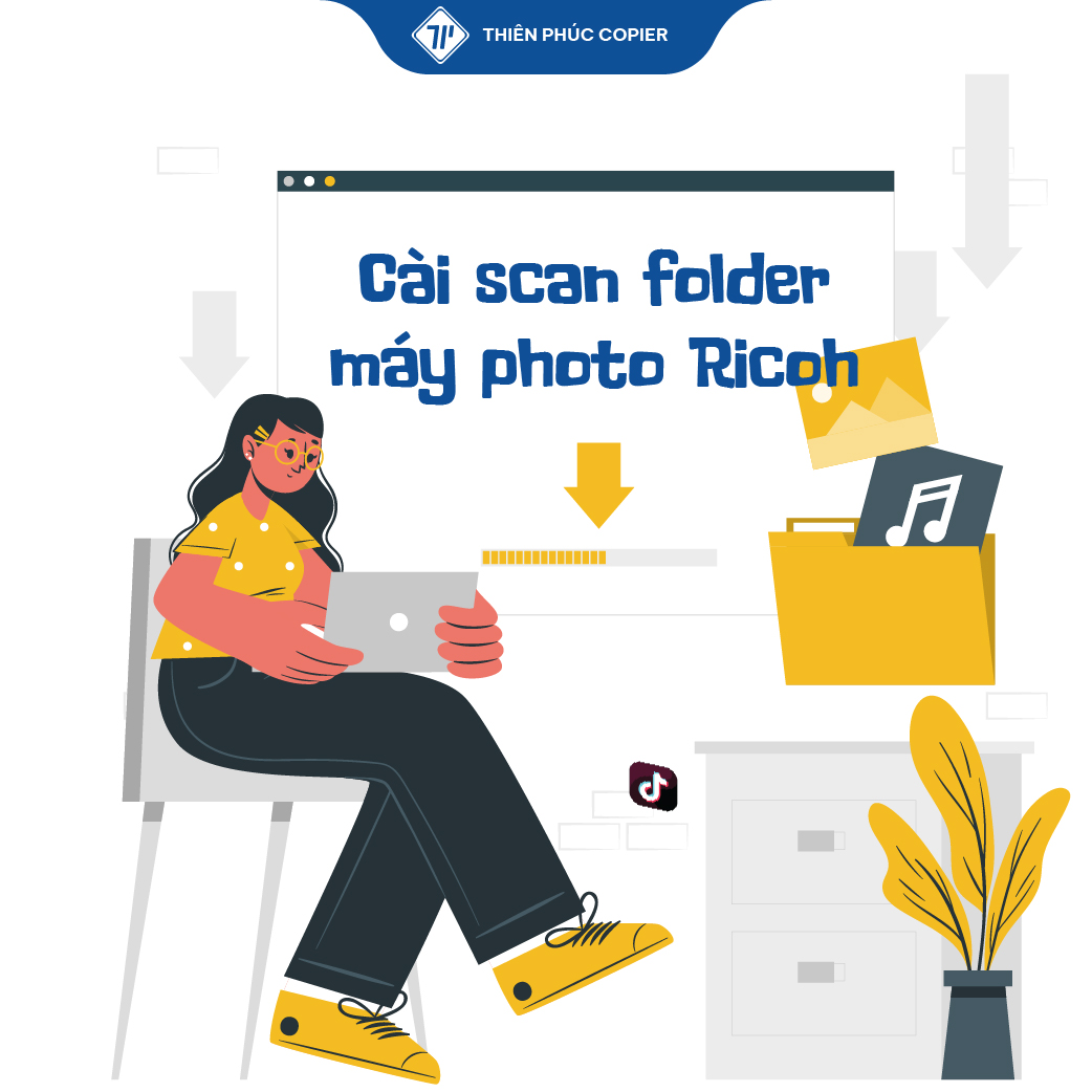 Hướng Dẫn Cài Scan Folder Máy Photo Ricoh Bằng Giao Thức SMB